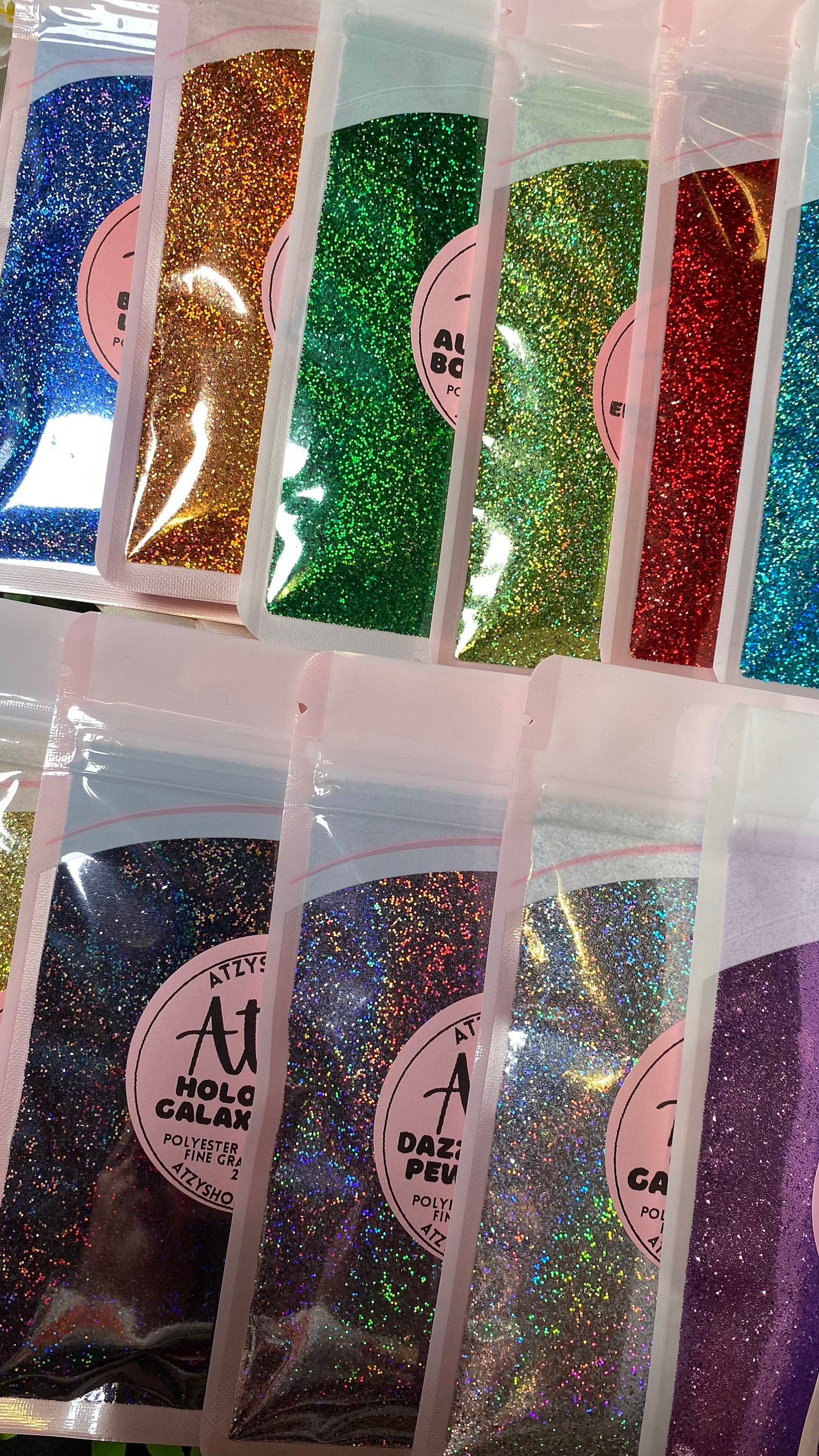 Holo Galaxy Holographic Fine Glitter. Holographic Polyester - Etsy