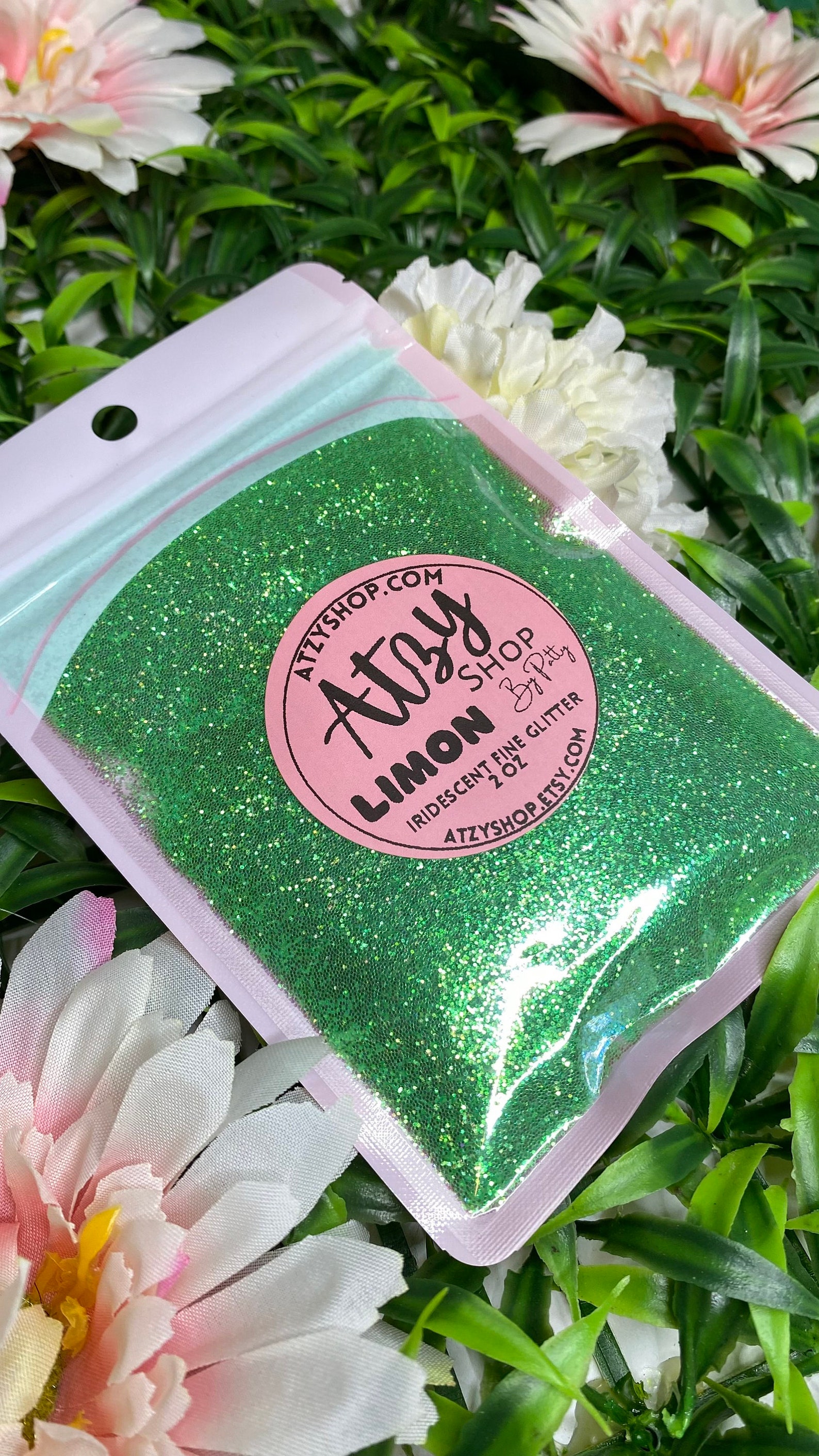 Limon Iridescent Fine Glitter. Iridescent Polyester Glitter. - Etsy