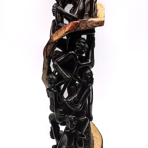 Makonde Family Tree *spiral Design - (fair-trade) African Artifact ...