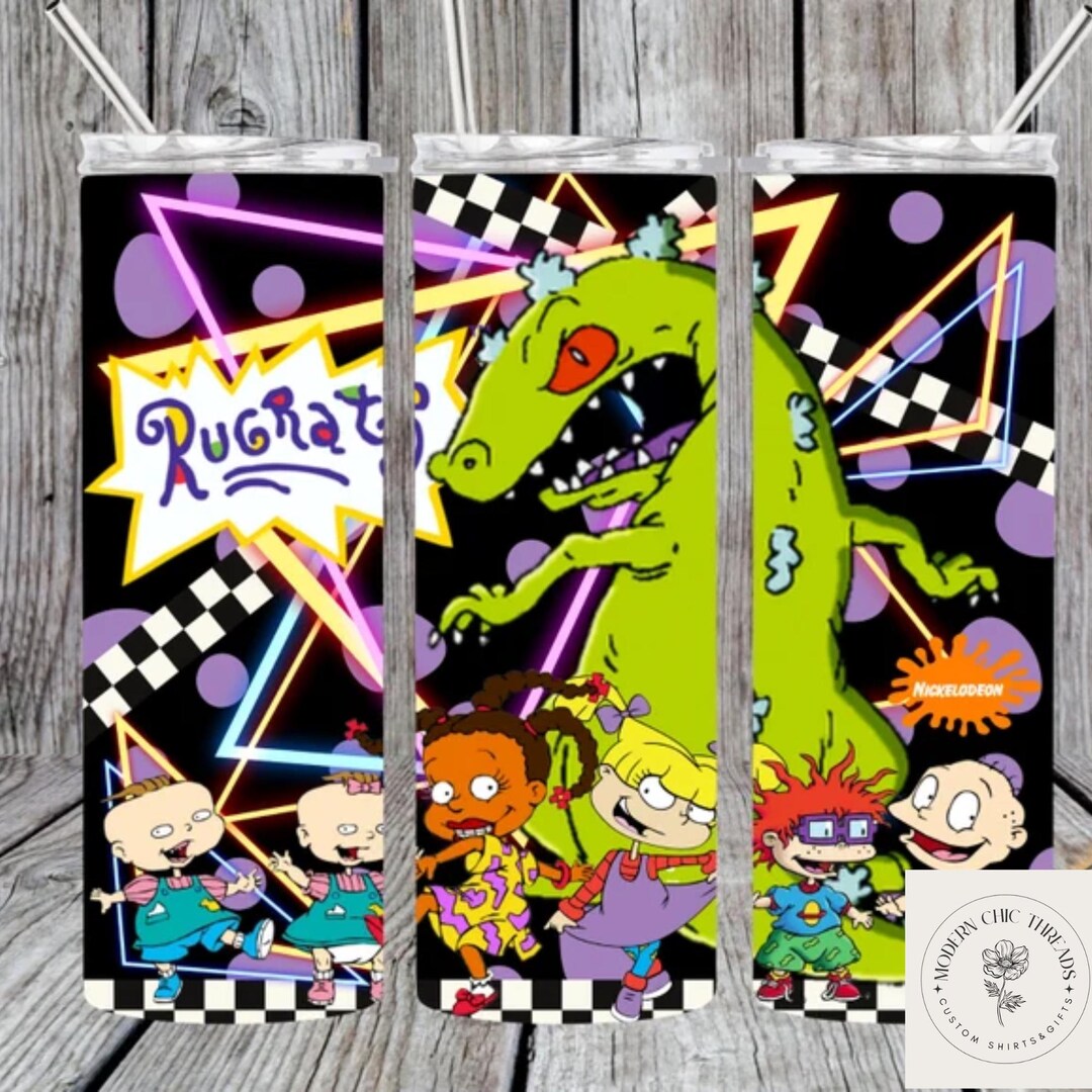 Rugrat Tommy Pickles Rex Cartoons Tumbler 20oz Tumbler - Etsy