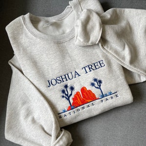 Embroidered Joshua Tree National Park Crewneck | California State ...