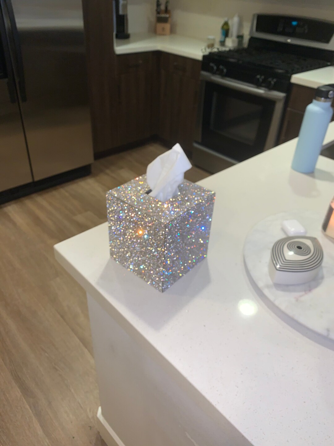 Crystal Tissue Box - Etsy