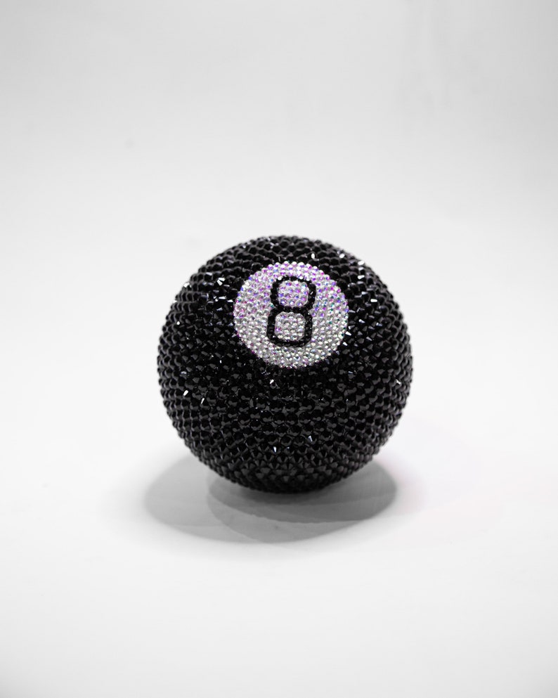 Rhinestoned Magic 8 Ball - Etsy