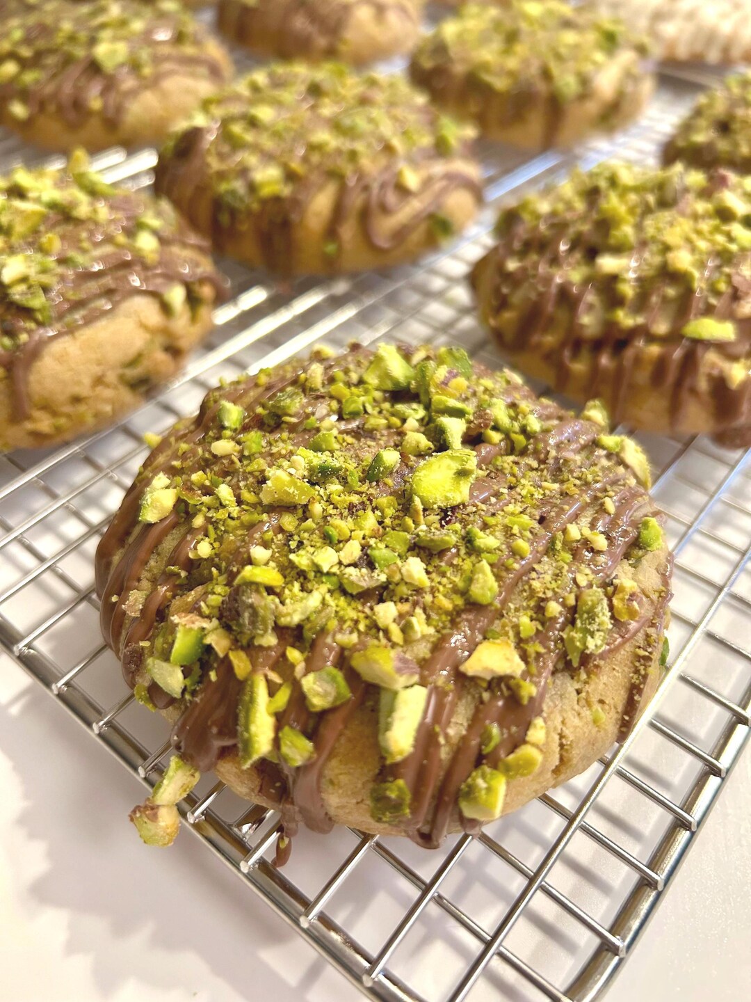Handmade Pistachio Stuffed Cookies – Gourmet Cookie Gift Box, Organic ...