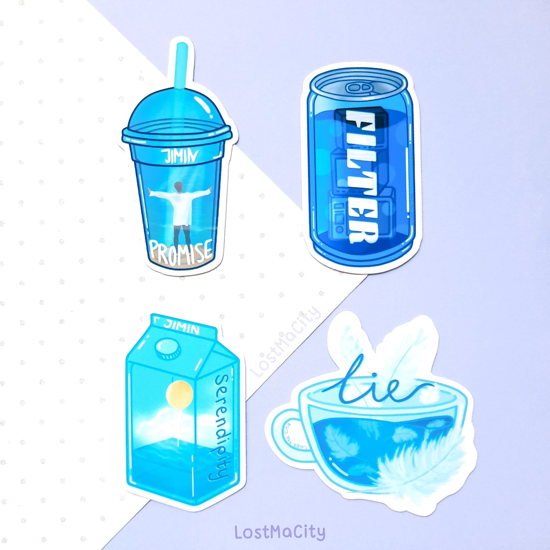 Jimin Solo Stickers | Park Jimin | Kpop Sticker Set | Serendipity ...