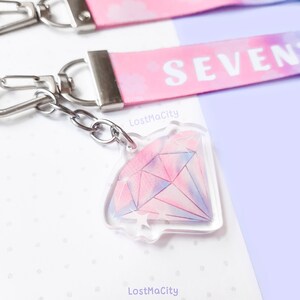 SEVENTEEN Light Stick Strap | K-pop Keychain | CARAT | Svt Diamond ...