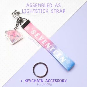 SEVENTEEN Light Stick Strap | K-pop Keychain | CARAT | Svt Diamond ...