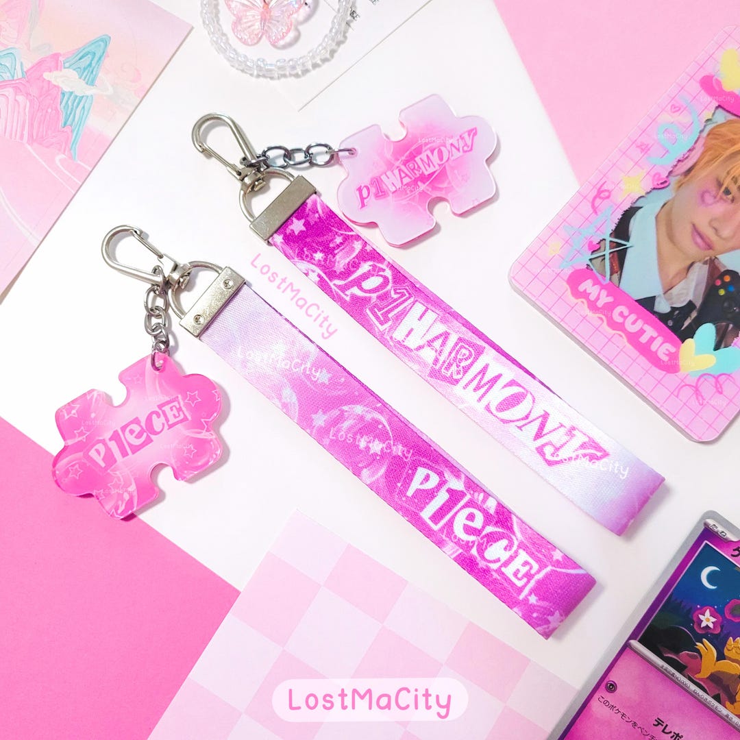 P1harmony P1ece Light Stick Strap | P1ece Siren Keychain | P1H Puzzle ...
