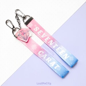 SEVENTEEN Light Stick Strap | K-pop Keychain | CARAT | Svt Diamond ...