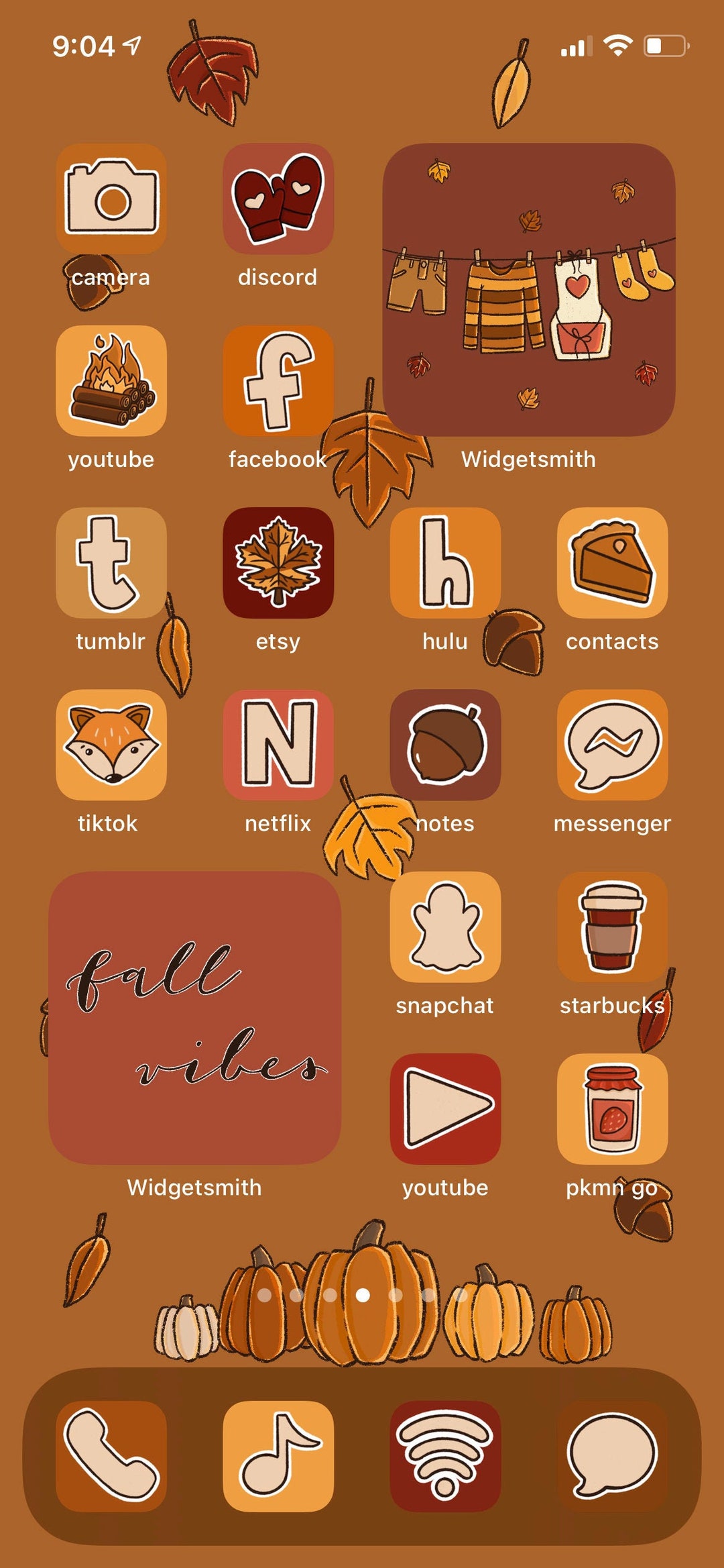 Fall Vibes Ios 14 iPhone Icons - Etsy