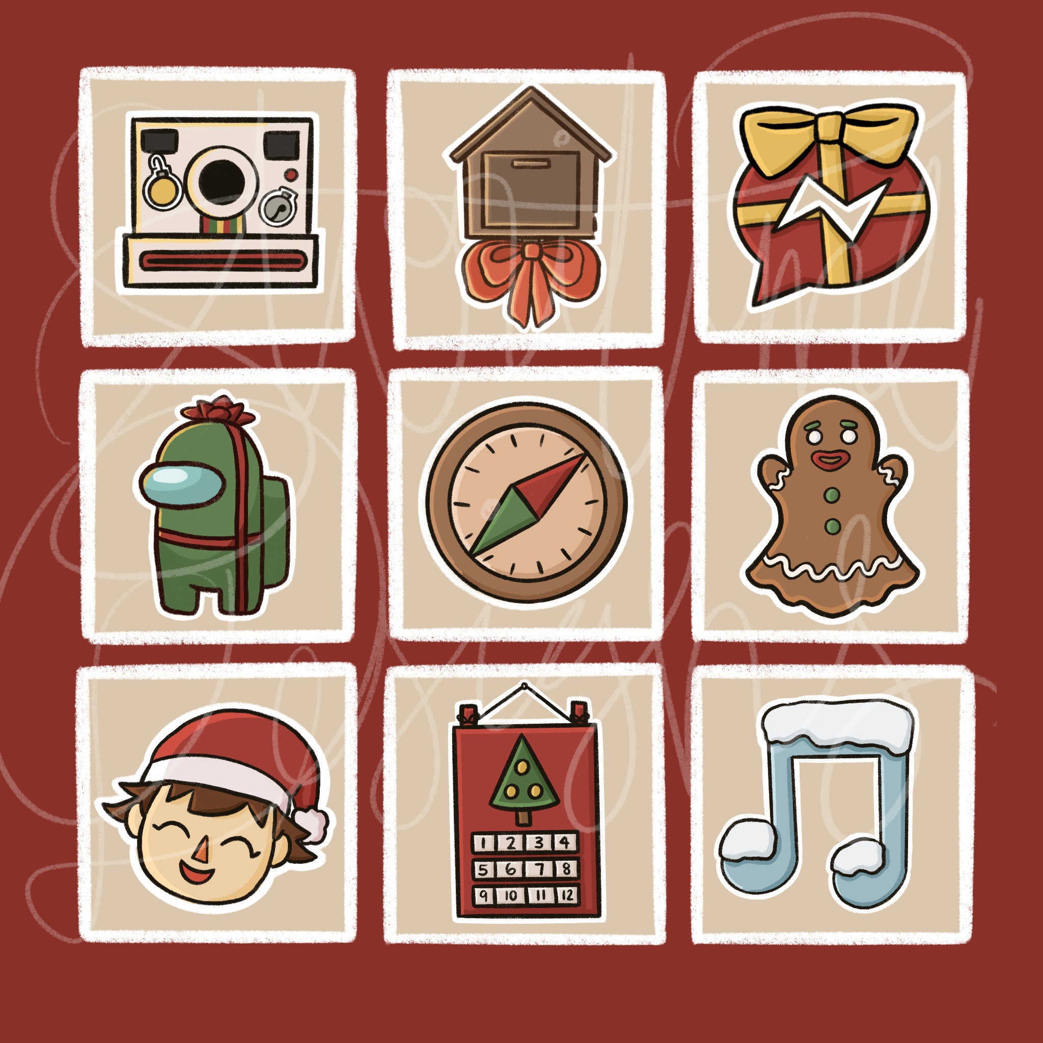 Christmas Ios 14 Icon Pack - Etsy