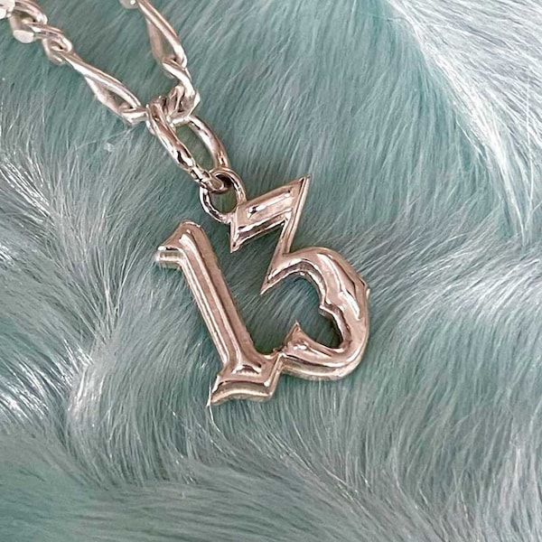 Lucky 13 Charm - Etsy