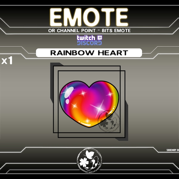 Heart Emote Chain - Etsy