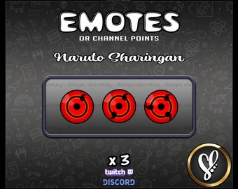 Twitch Emotes Naruto | Etsy