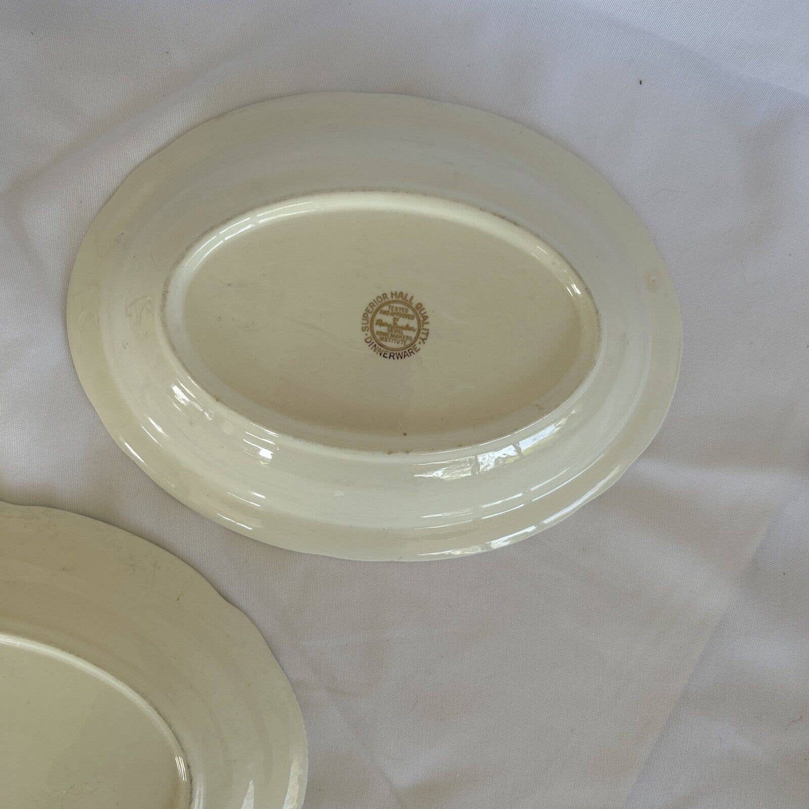 Jewel Tea by Hall Setving Set 2 Oval Platters and 1 Oval - Etsy