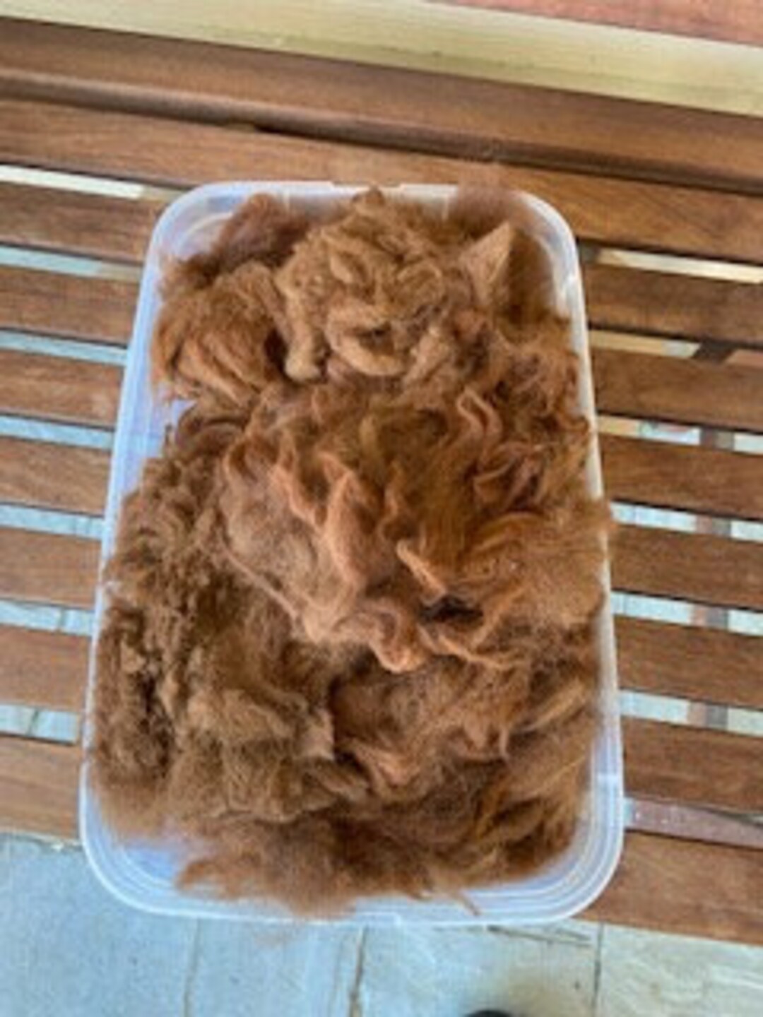 5.5 Oz Dark Brown, First Cut Raw Alpaca Wool - Etsy