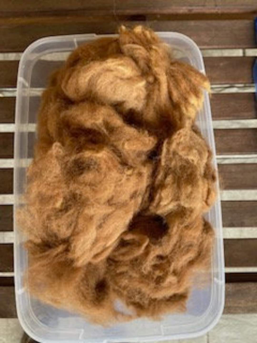 5.5 Oz Light Brown, First Cut Raw Alpaca Wool - Etsy