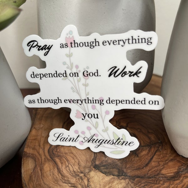 St Augustine Quote - Etsy