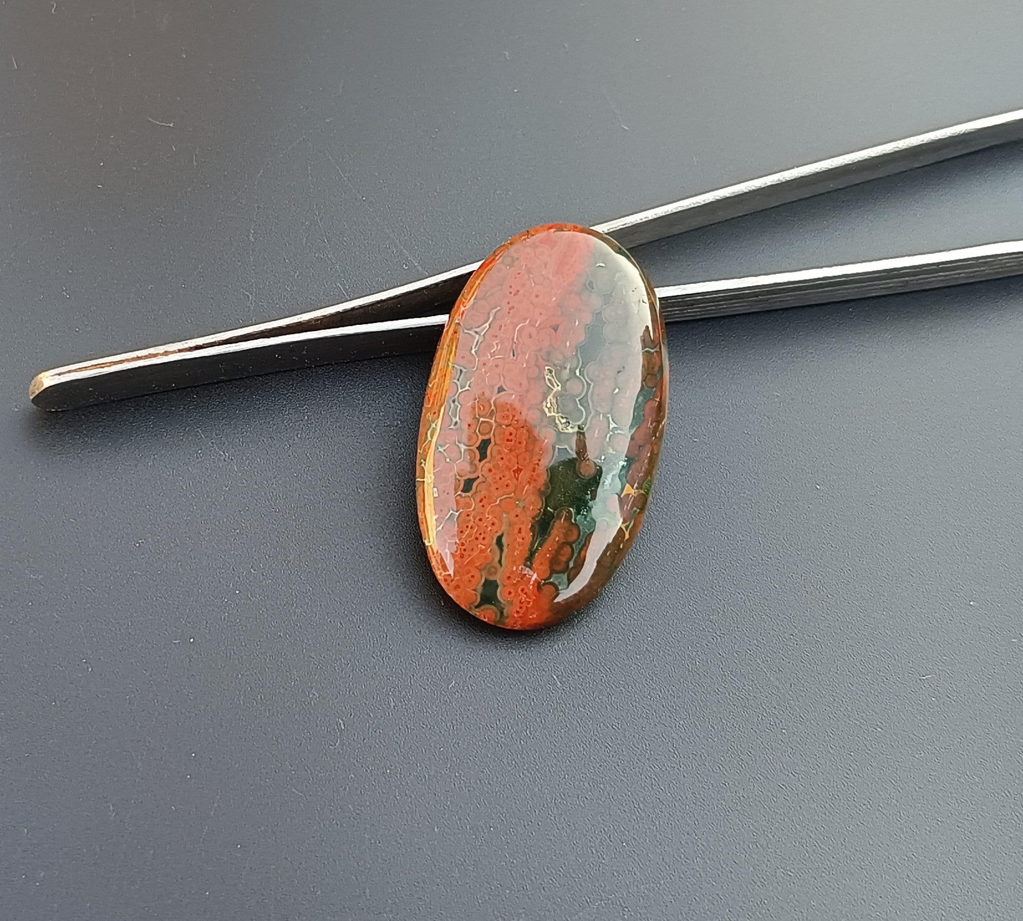 Natural Ocean Jasper Gemstone Chakra Stones Cellular Jasper - Etsy