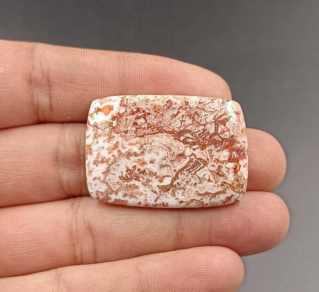 Rosetta Jasper Palm Stone, Natural Rosetta Jasper Stone, Meditation ...