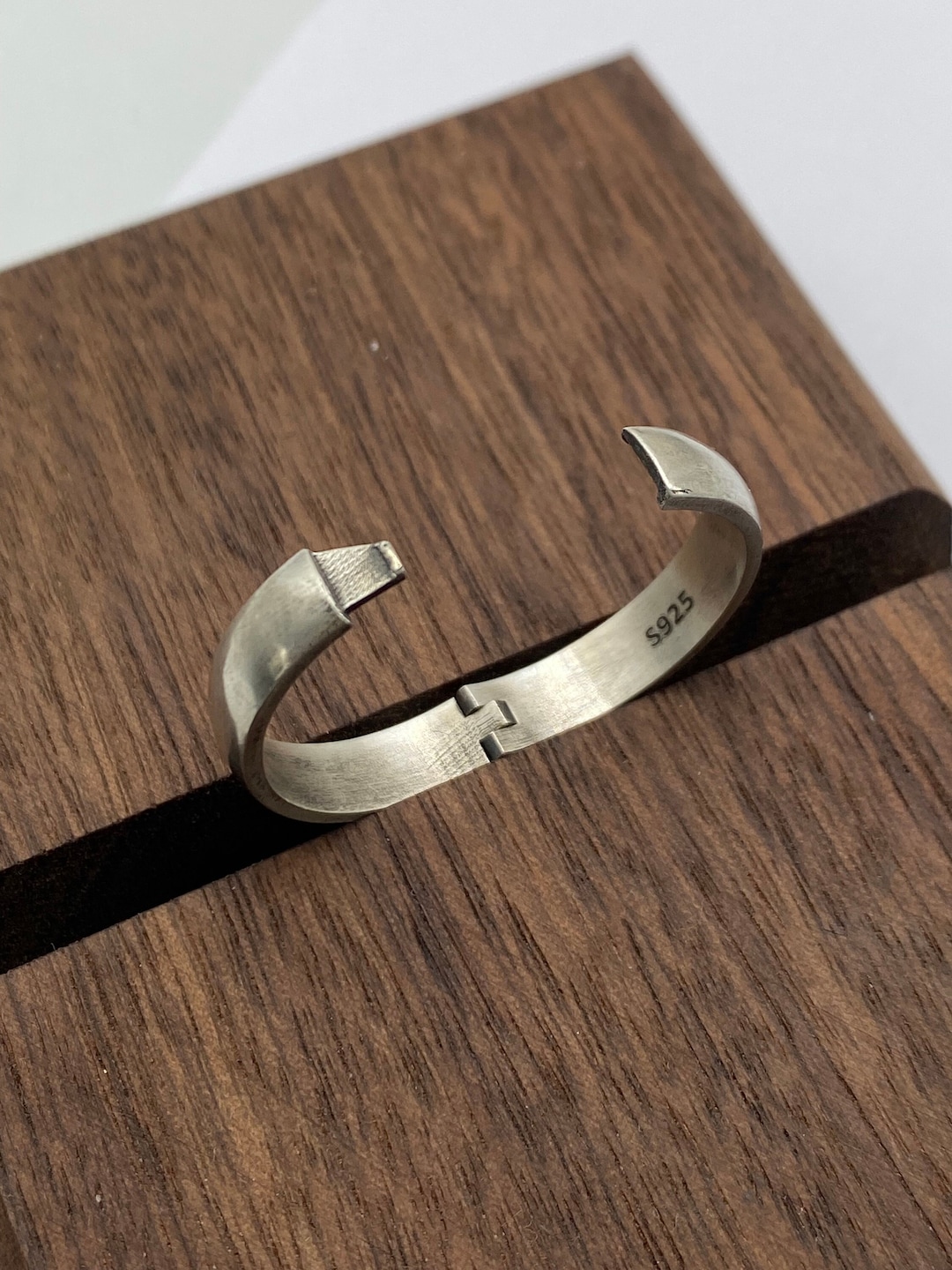 Fat Knuckle Ring Hinged Wedding Ring Knuckle Ring Silver 925 - Etsy