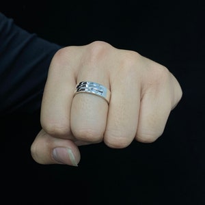 Hinged Ring Big Knuckle Ring Arthritis Ring for Lagre Knuckle Men's ...