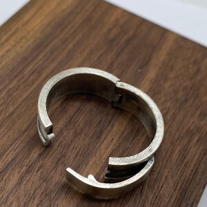 Hinged Ring for Large Knuckles Men's Band Personalized Ring Oxidized ...