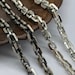 925 Silver Chain,rectangle Cable Chain,silver Necklace,mens Necklace ...