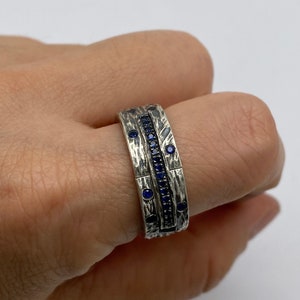 Men's Ring Hinged Ring for Large Knuckles Men's Band Personalized Ring ...