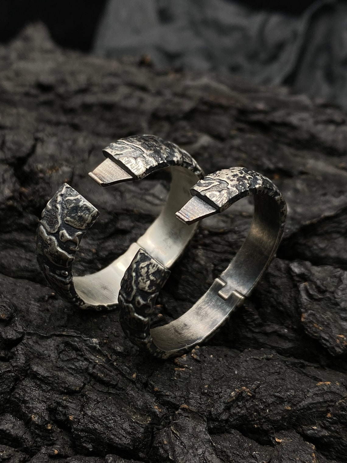 Couple Rings Arthritis Ring Fat Knuckle Wedding Band Silver | Etsy