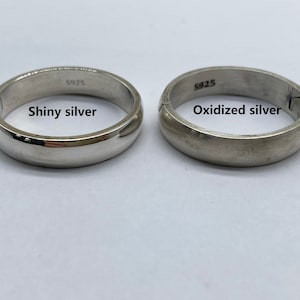 Fat Knuckle Ring Hinged Wedding Ring Knuckle Ring Silver 925 - Etsy