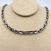 925 Silver Chain,rectangle Cable Chain,silver Necklace,mens Necklace ...