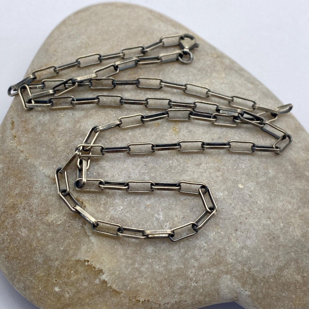 3mm Silver Chain Box Chain 925 Sterling Silver - Etsy