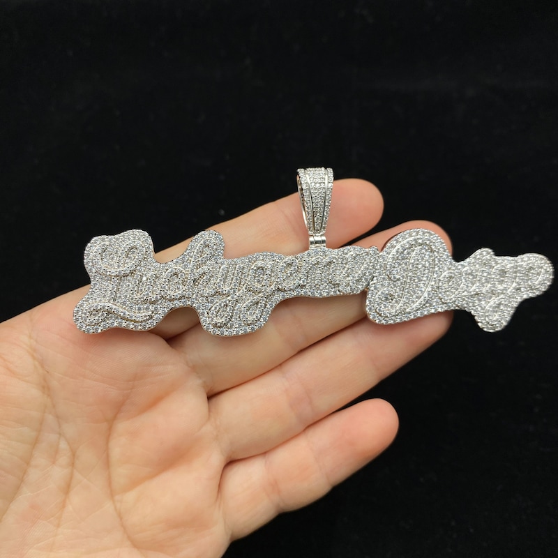 Custom Iced Out Pendants - Etsy