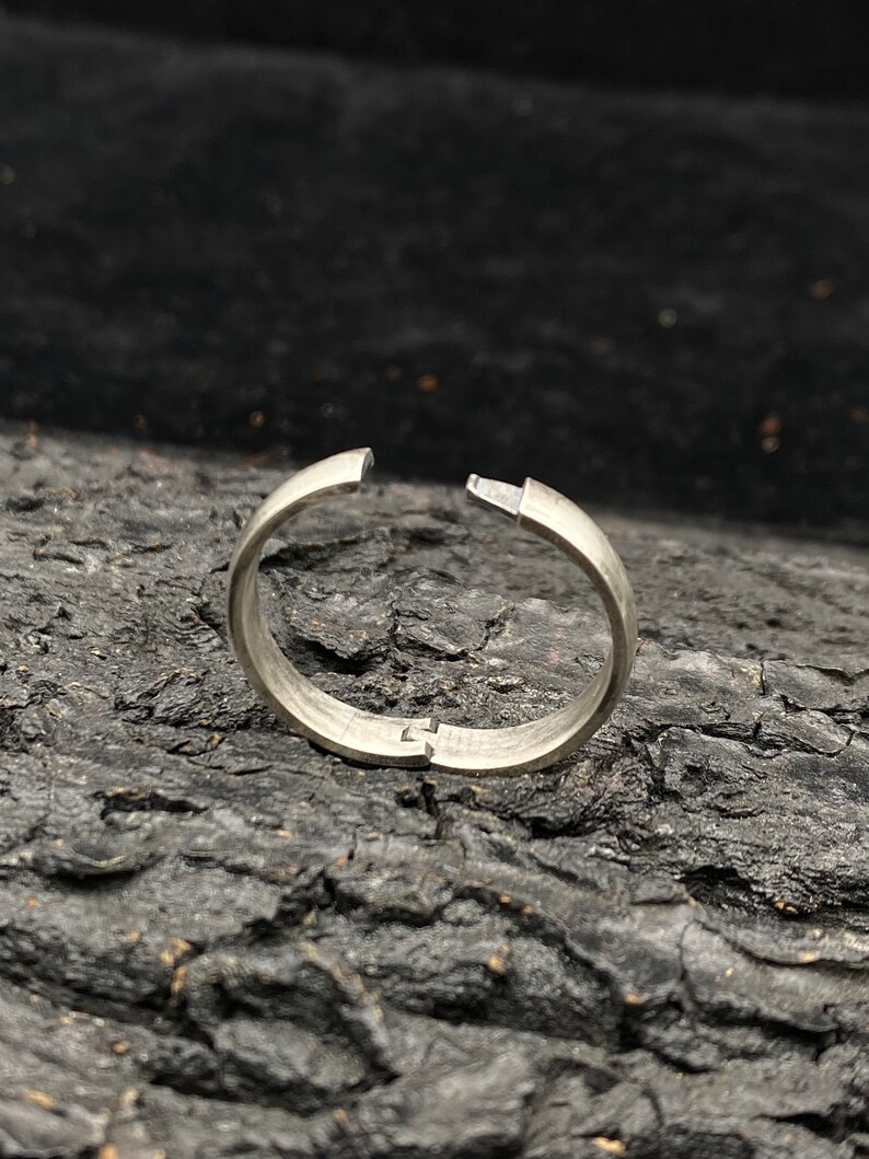 Fat Knuckle Ring Hinged Wedding Ring Knuckle Ring S925 - Etsy