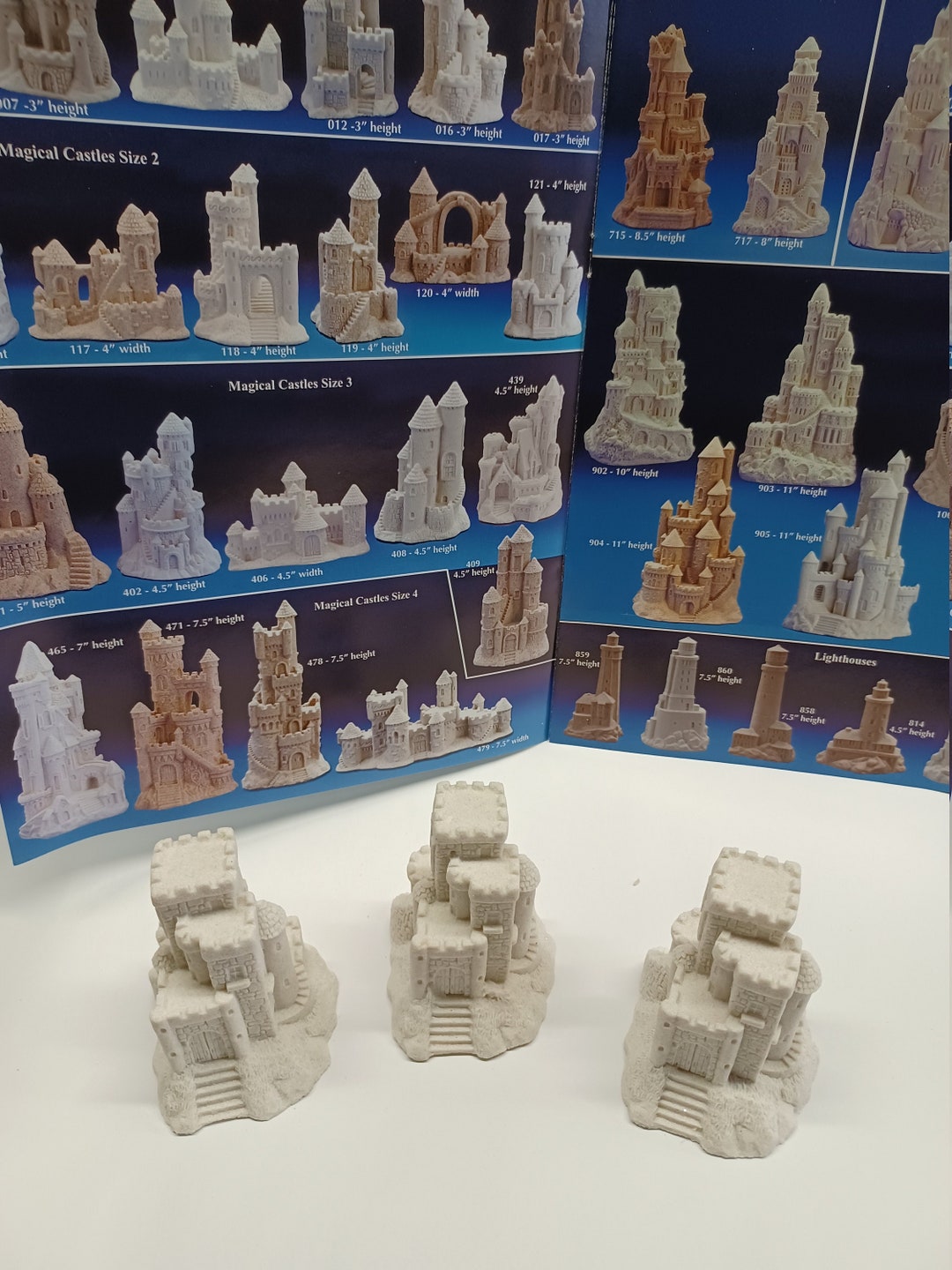 3 Sandcastle 3 Inch - Etsy