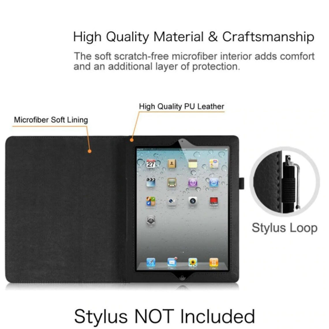 Ipad 8th Generation Case PU Leather Cover for Ipad 7/8/9th - Etsy