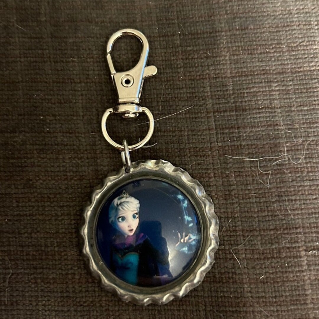 Handmade Disney Frozen Keychain - Etsy