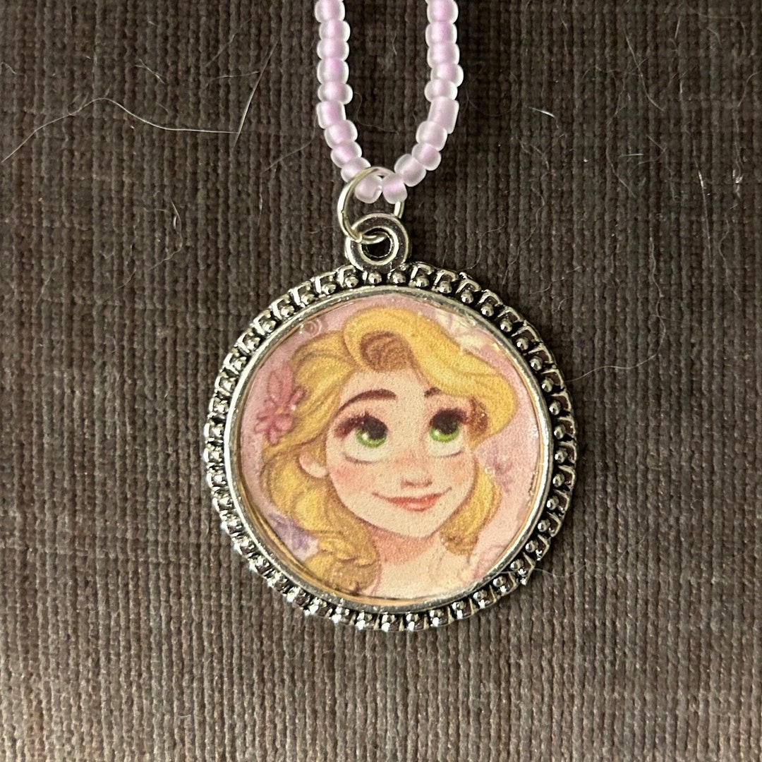 Handmade Disney Princess Tangled Rapunzel Necklace - Etsy