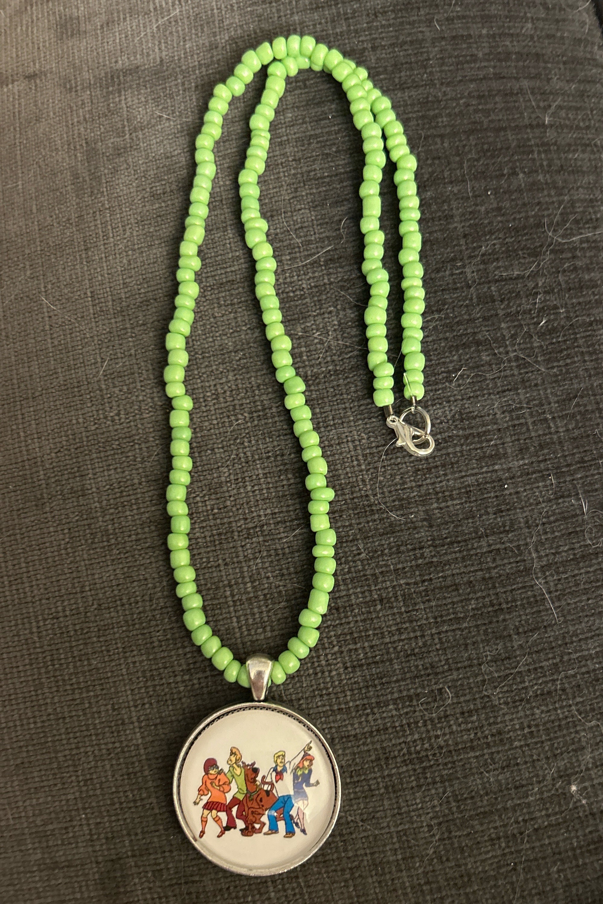 Handmade Scooby Doo Necklace - Etsy