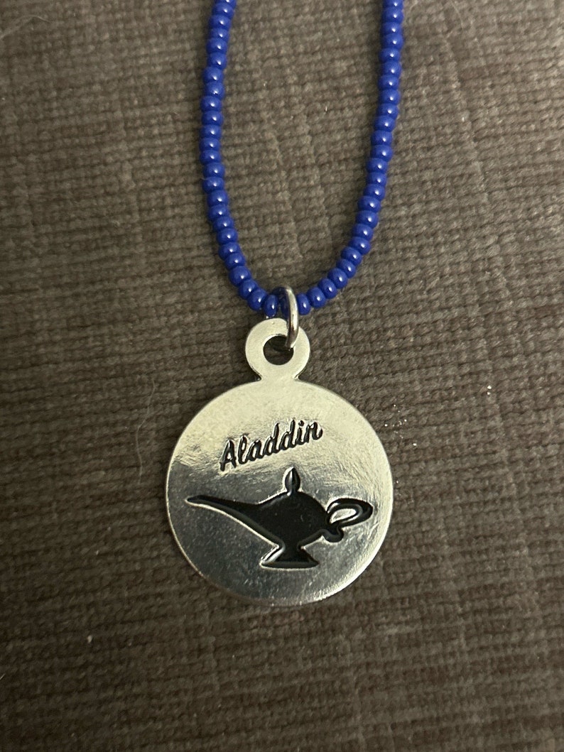 Handmade Disney Aladdin Necklace - Etsy
