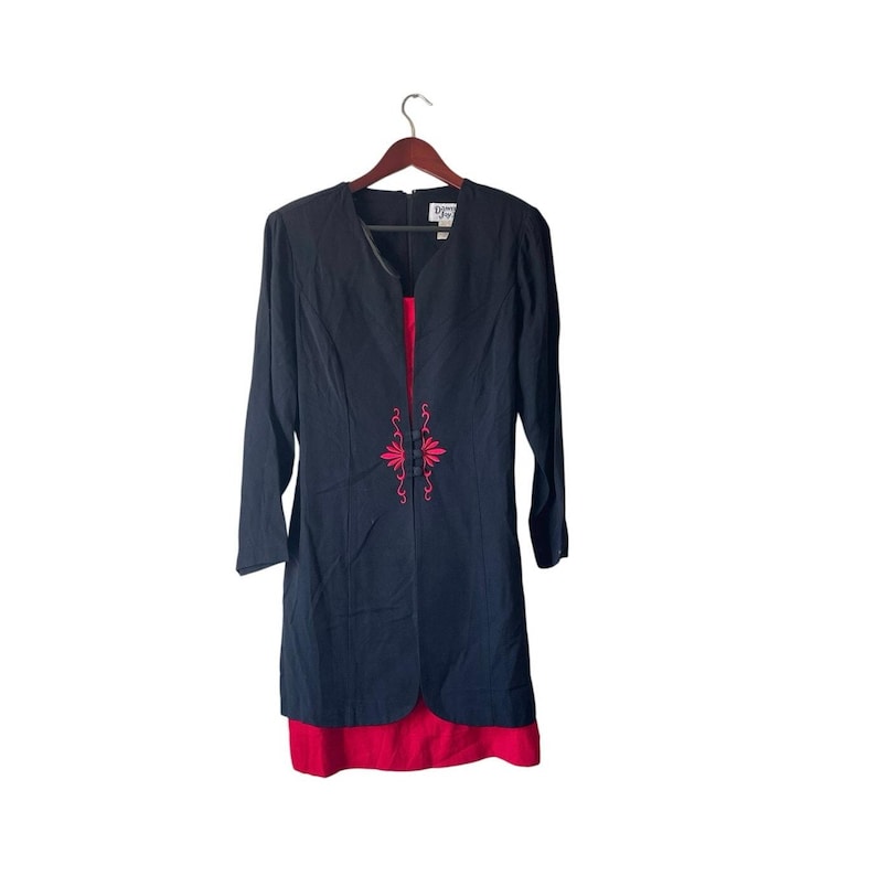 Vintage Vampy Emo 90s Layered Dress Mini Medium - Etsy