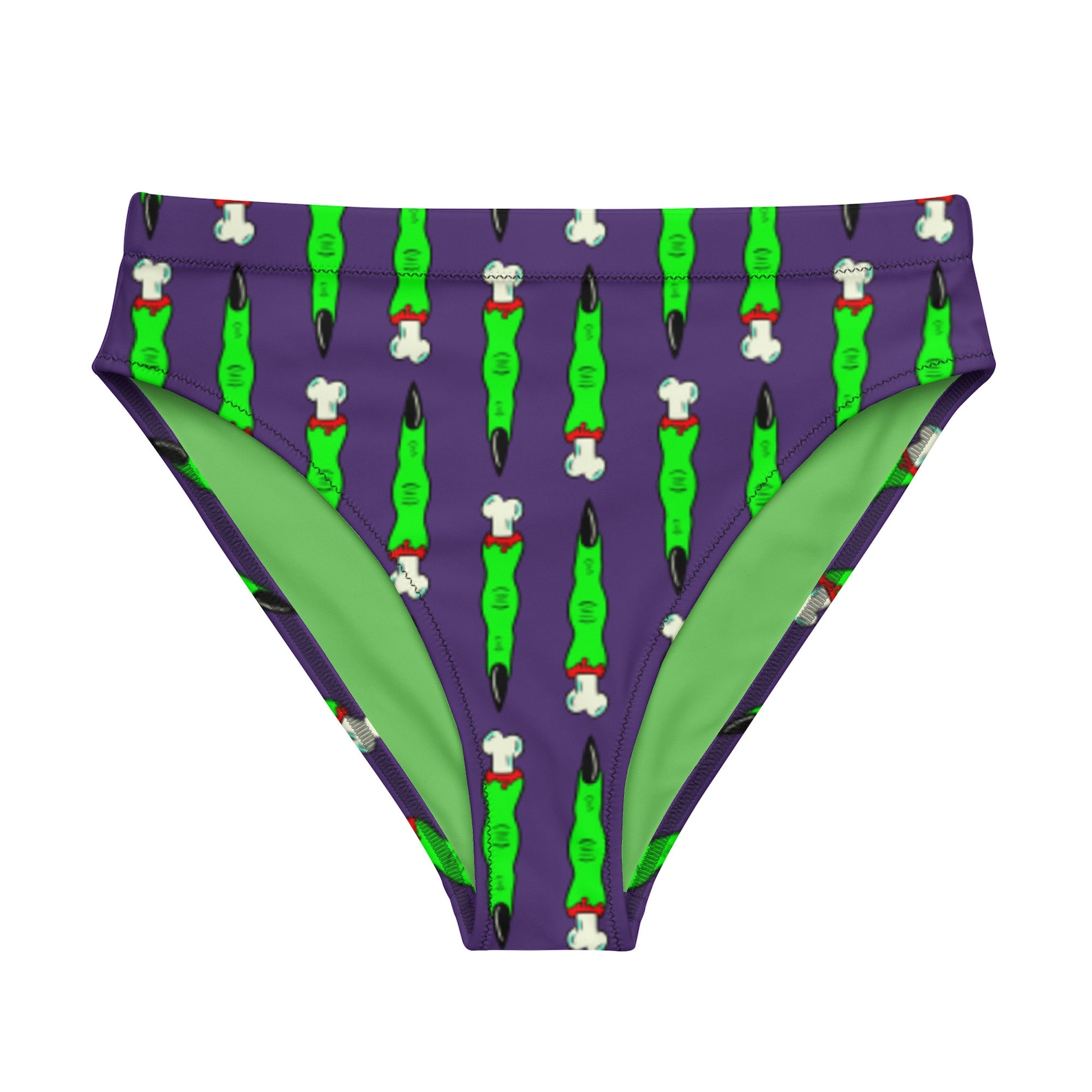 Witch Finger High-waisted Bikini Bottom - Etsy