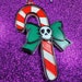 Spooky Candy Cane 3D Printed Christmas Ornament - Etsy