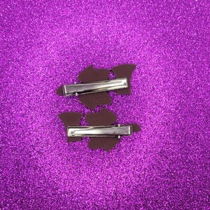 Bow Axe Horror Movie Hair Clips, Spooky Hair Accessories, 3D Printed ...