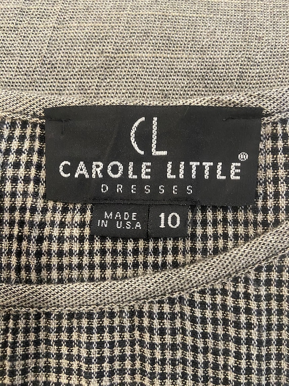 1990s Carol Little Shift Dress with Tie - Gem