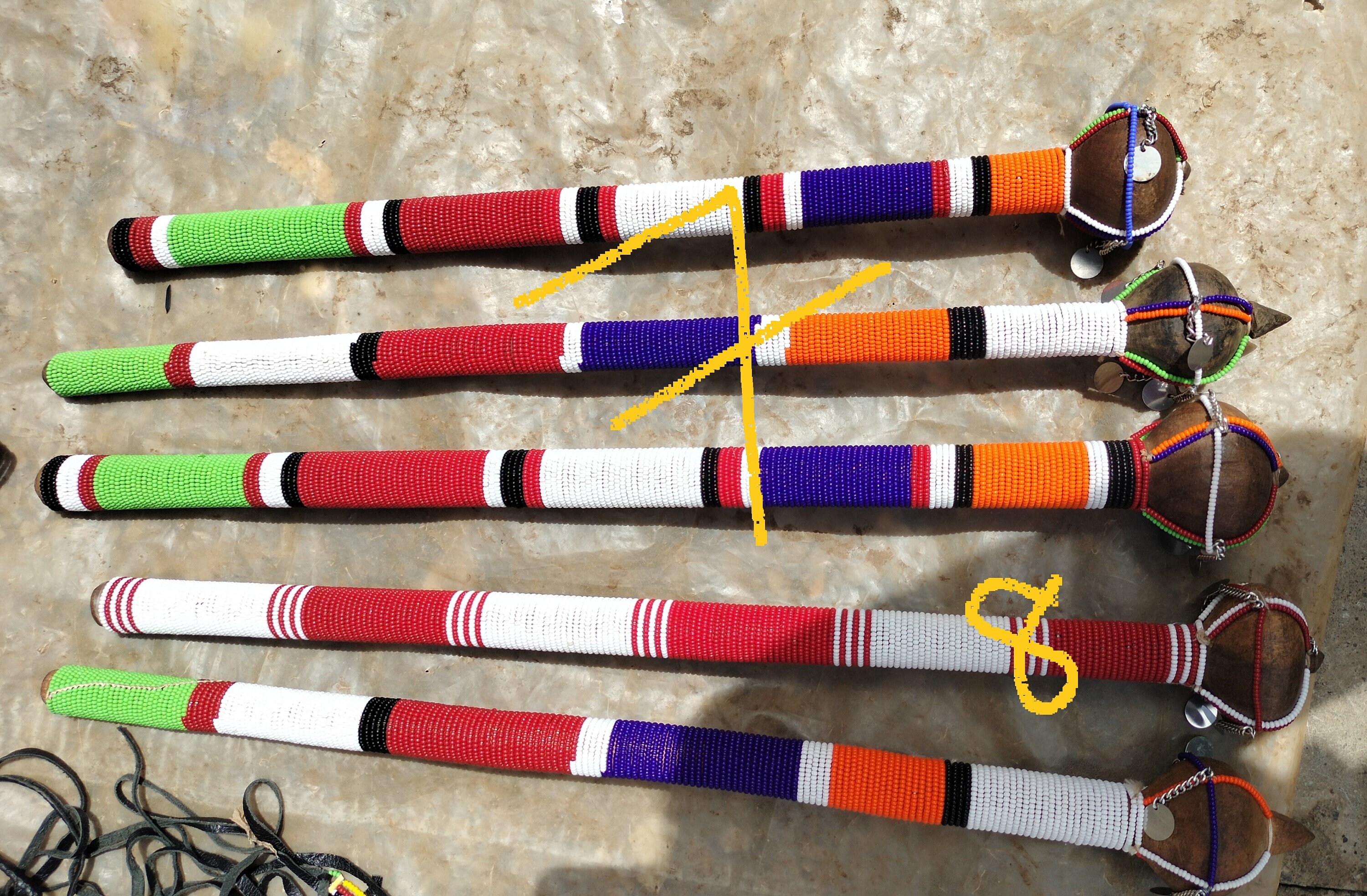 Tribal Masai Runguhome Decorwalking Stickauthority Stick - Etsy