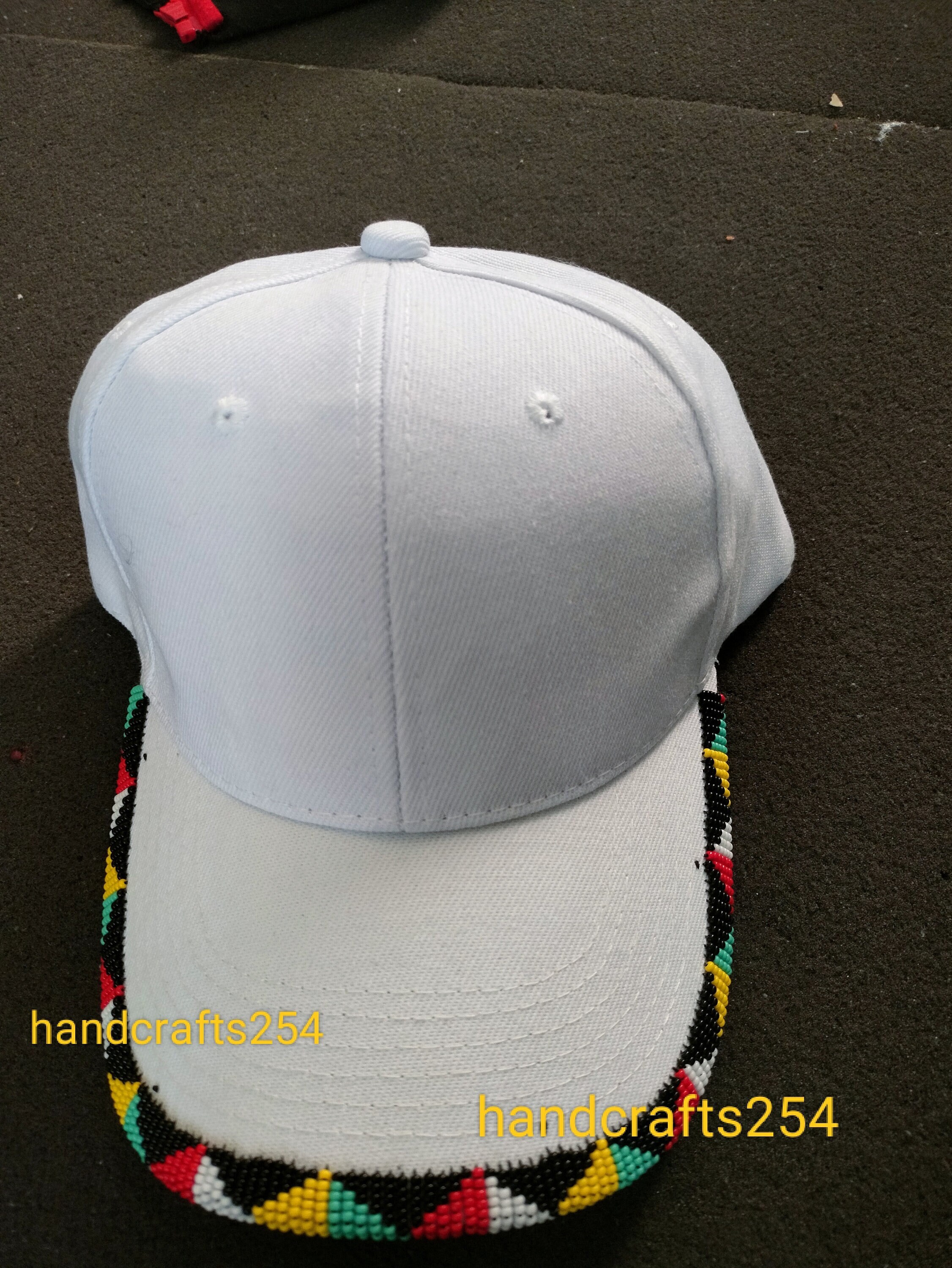 Beaded Cap, Lumbee Tribe Homecoming Themed Beaded Hat, Native American ...