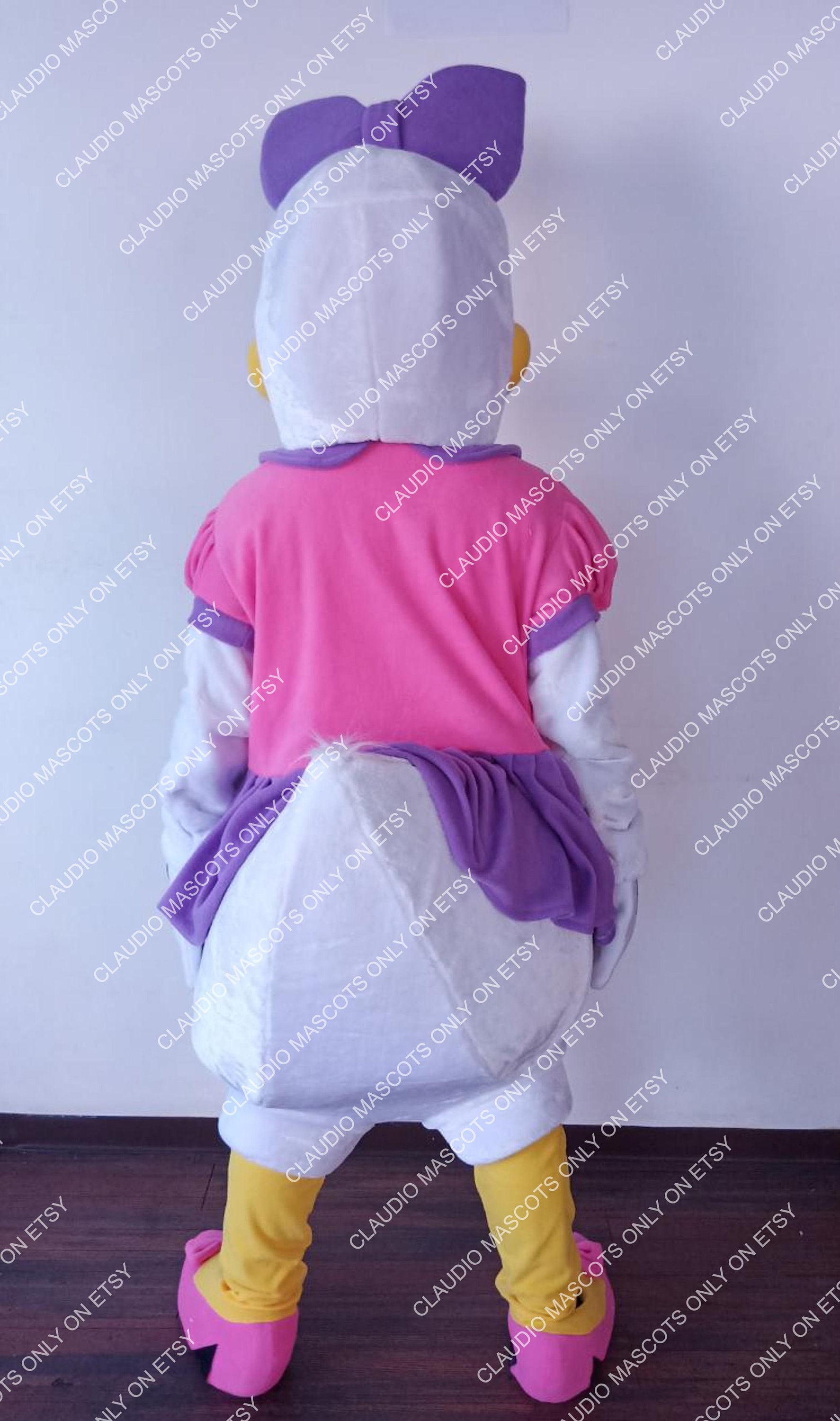 Daisy Duck Mascot FREE SHIPPING Costume Professional Holiday Birthday ...