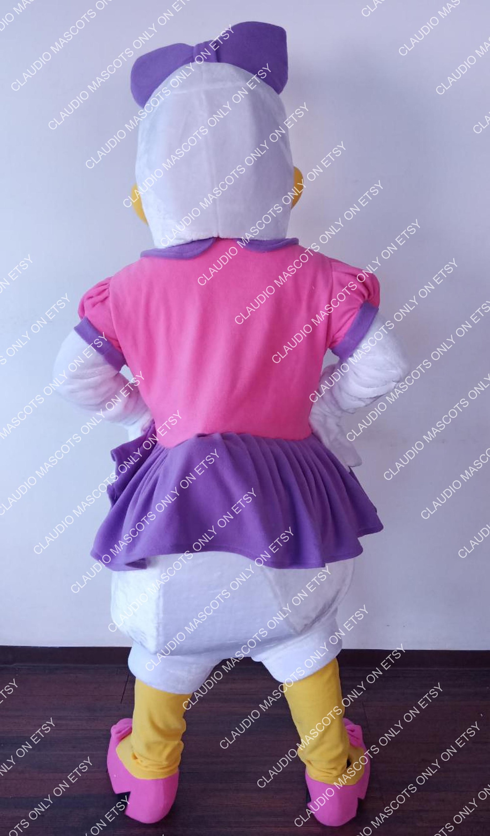 Daisy Duck Mascot FREE SHIPPING Costume Professional Holiday Birthday ...